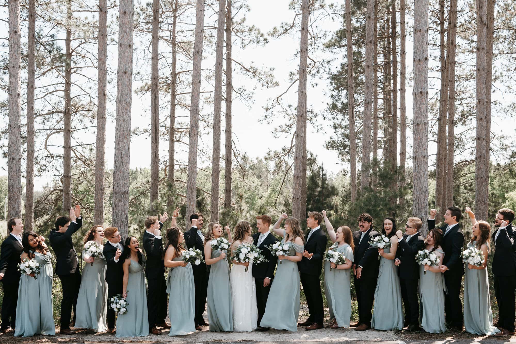 Outdoor wedding at Pinewood Weddings and Events - lullephoto.com