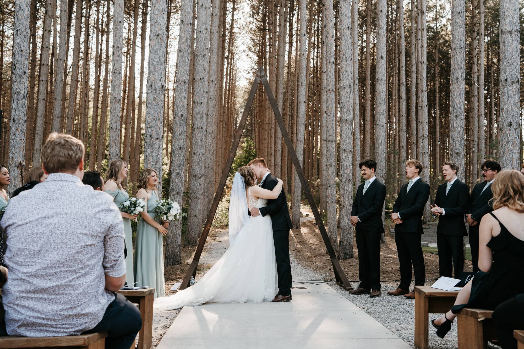 Outdoor wedding at Pinewood Weddings and Events - lullephoto.com