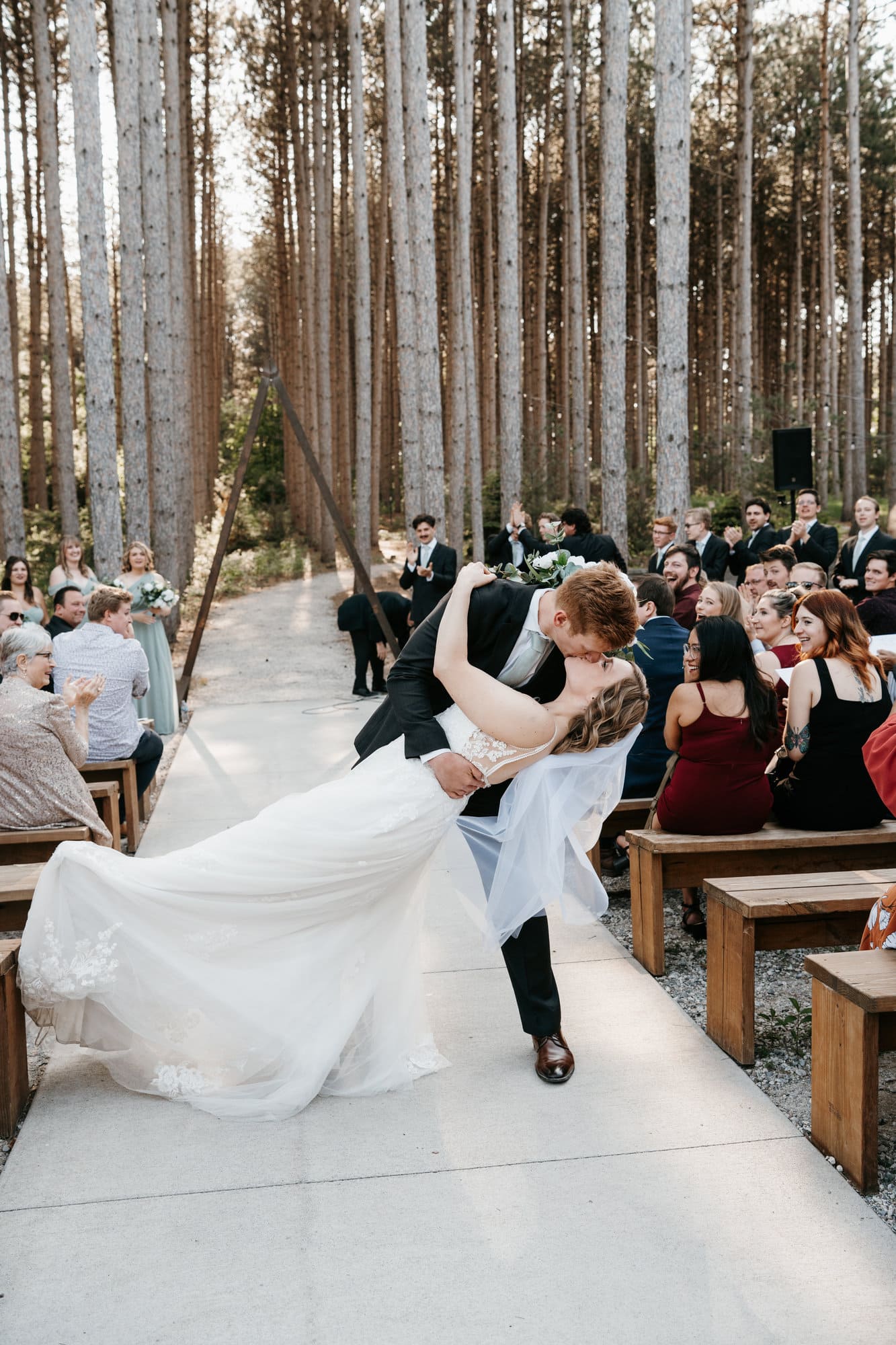 Outdoor wedding at Pinewood Weddings and Events - lullephoto.com